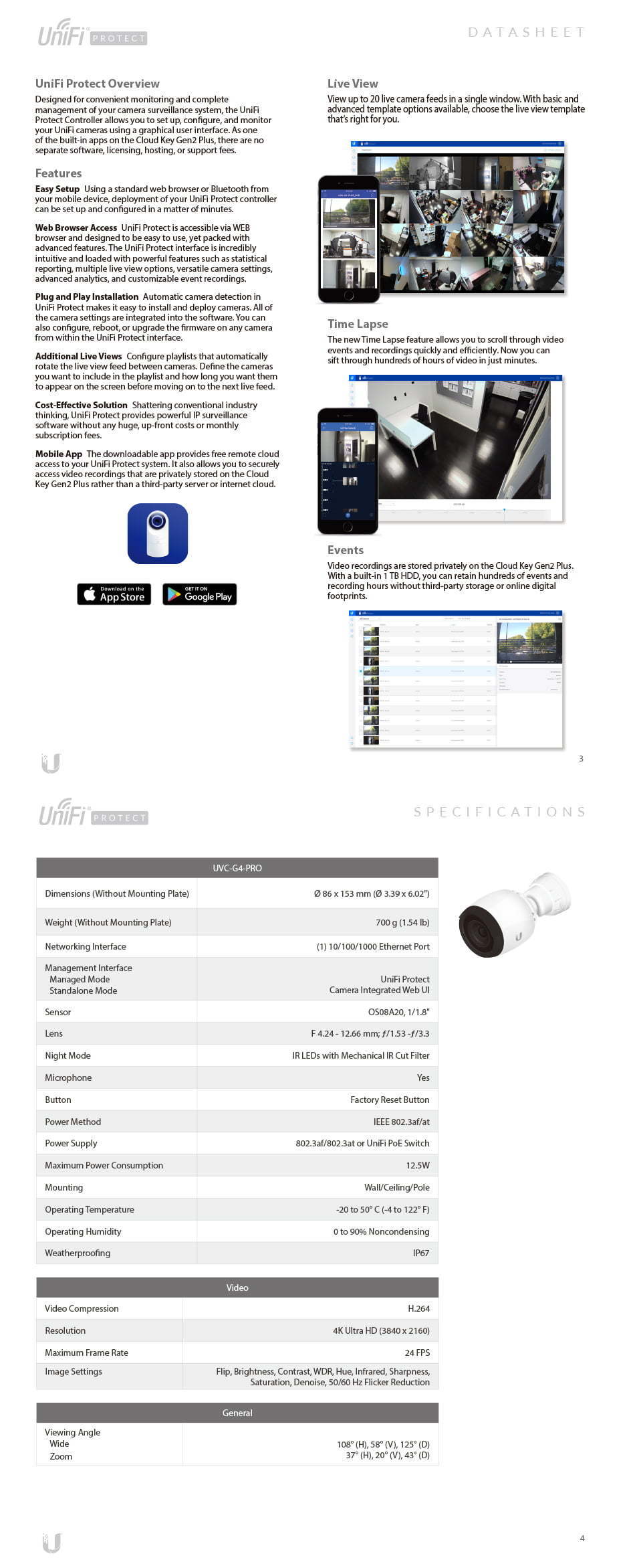 UniFi Video UVC‑G4‑PRO - UBNT 台灣代理 | 藍圈科技