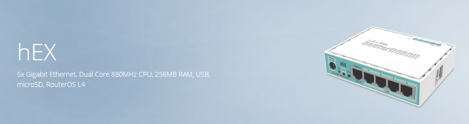MikroTik 路由器 hEX - UBNT 台灣代理 | 藍圈科技